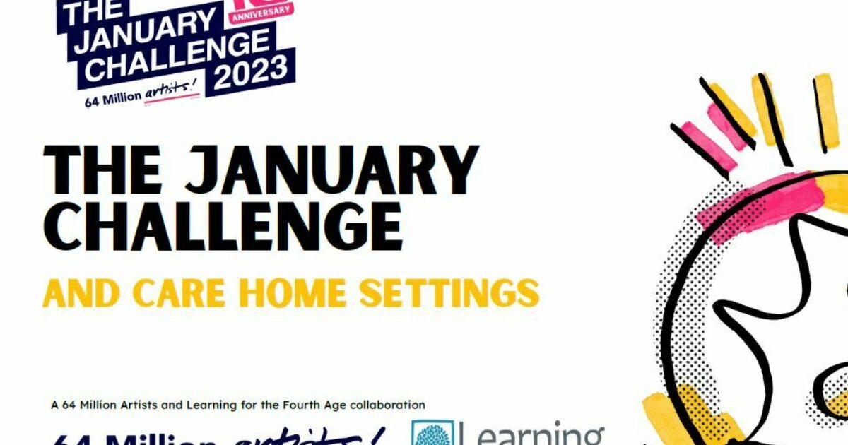 Get creative with The January Challenge | Pilgrims’ Friend Society